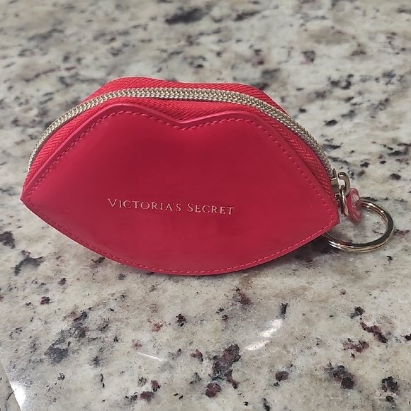 Victoria's Secret | Accessories | Victorias Secret Lipshaped Pink Coin ...